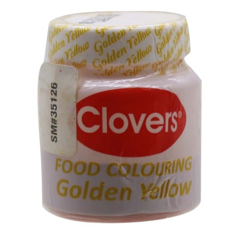 Buy Clovers Bright Golden Food Colour Powder 10g Online - Carrefour Kenya