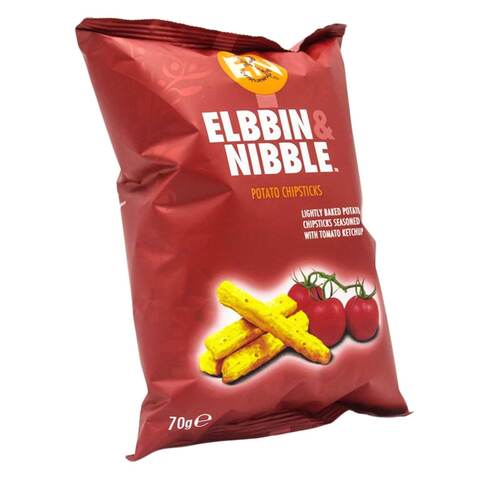 Buy Elbbin & Nibble Tomato Chips Stick 70g Online - Carrefour Kenya