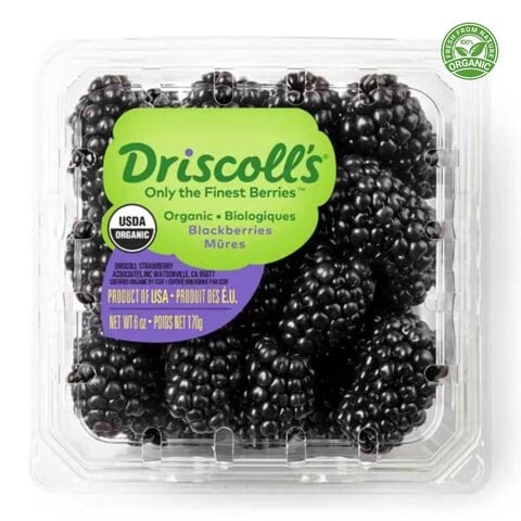 Driscolls Organic Blackberries 170g price in UAE | Carrefour UAE ...