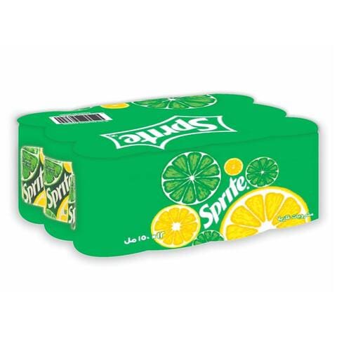 Buy Sprite 150ml ×12 cans Online - Shop Beverages on Carrefour Saudi Arabia