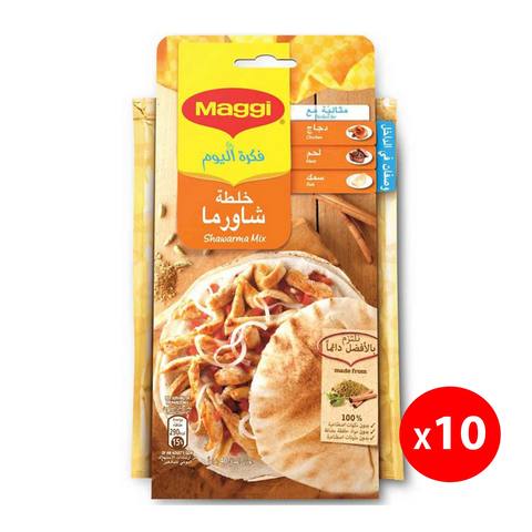 Maggi Shawarma Mix 40g 5 price in Saudi Arabia | Carrefour Saudi Arabia ...
