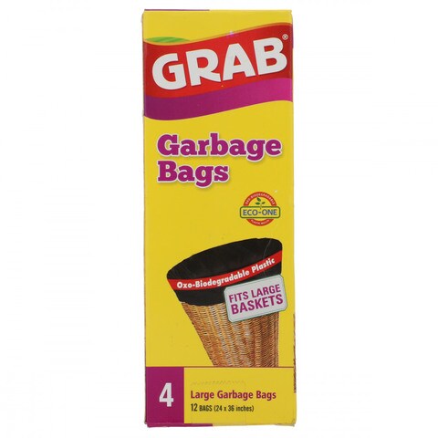 Grab Garbage Bags 12 Bags