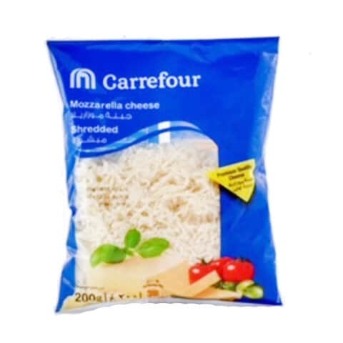 Carrefour Shredded Mozzarella Cheese 200g price in UAE | Carrefour UAE ...