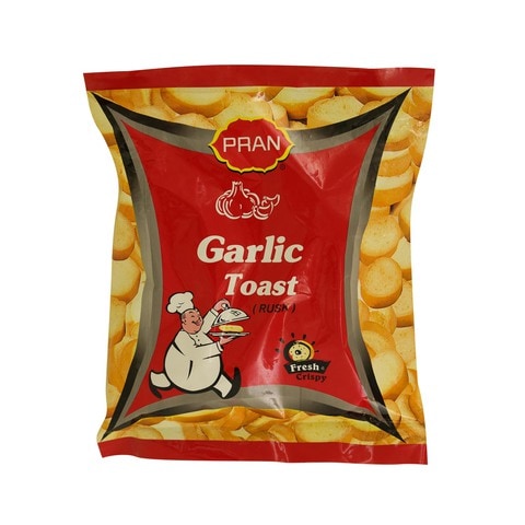 Pran Garlic Toast Rusk 250g price in UAE | Carrefour UAE | supermarket ...