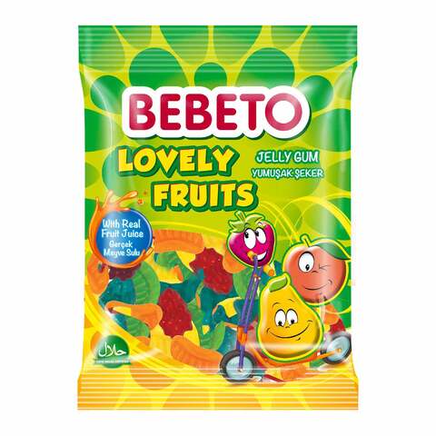 Bebeto Lovely Fruits Jelly - 80 gm price in Egypt | Carrefour Egypt ...
