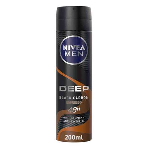 NIVEA DEO SPRAY ESPRESSO MALE 200ML price in Kuwait | Carrefour Kuwait ...