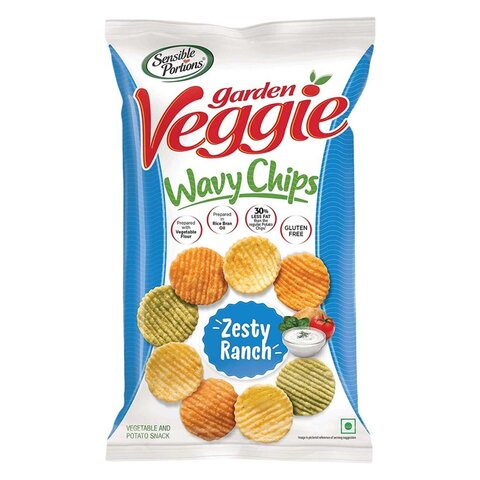 Sensible Portions Zesty Ranch Wavy Chips 120g price in Kuwait ...