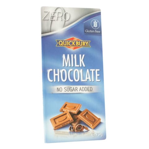 QUICKBURY MILK CHOCOLATE SRFRE 75G price in Kuwait | Carrefour Kuwait ...