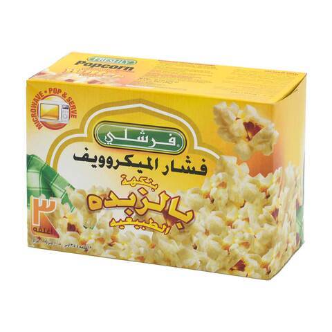 Freshly microwave popcorn with butter flavour 297 g price in Kuwait ...