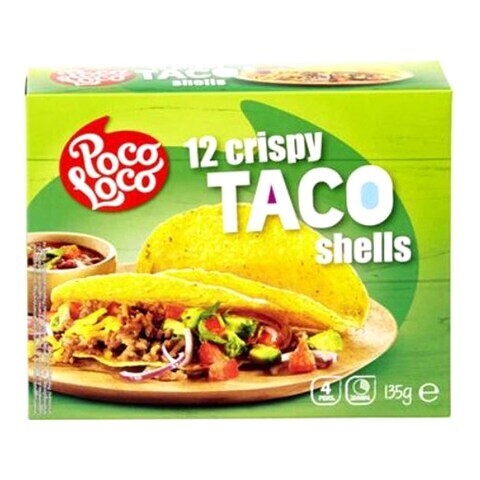 Poco Loco Crispy Taco Shells 135g price in UAE | Carrefour UAE ...