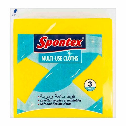 Spontex Multi-Purpose Sponge Cloth - Pack of 3 price in Egypt ...