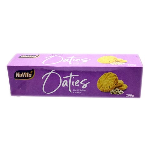Buy Nuvita Oat Raisin Cookies 200G Online - Carrefour Kenya