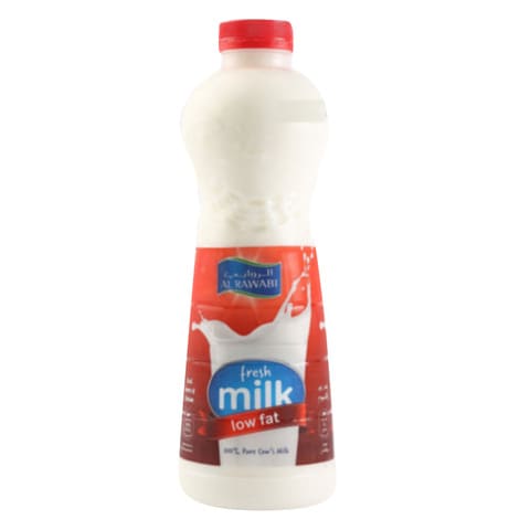 Al Rawabi Low Fat Fresh Milk 1L price in UAE | Carrefour UAE ...