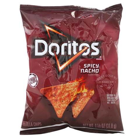 Doritos Spicy Nacho Flavor 31.89g price in UAE | Carrefour UAE ...