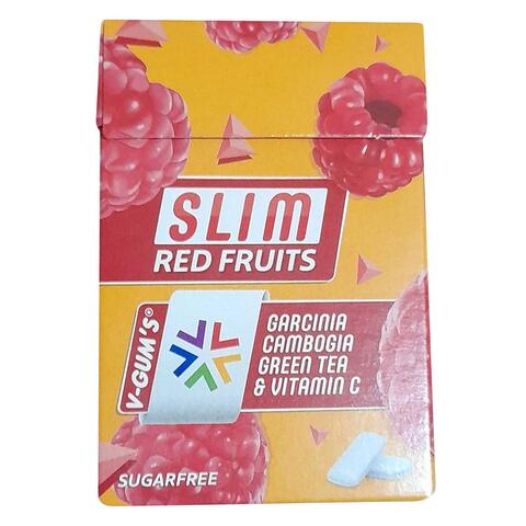 V-Gums Sugar Free Slim Red Fruits Chewing Gum 22.5g price in Kuwait ...