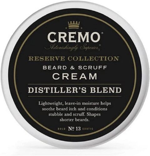 Cremo Beard Scruff Cream, Distillers Blend (Reserve Collection), 4 OZ ...