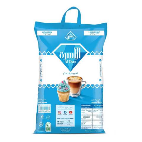 Al Osra Sugar Fine Bag 5kg price in Saudi Arabia | Carrefour Saudi ...
