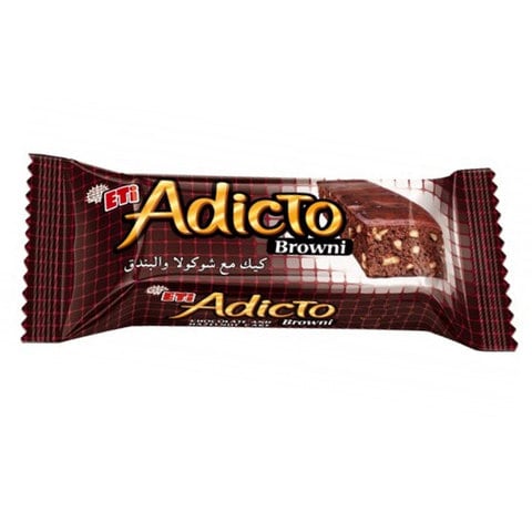 ETi Adicto Chocolate Brownie 40g price in UAE | Carrefour UAE ...