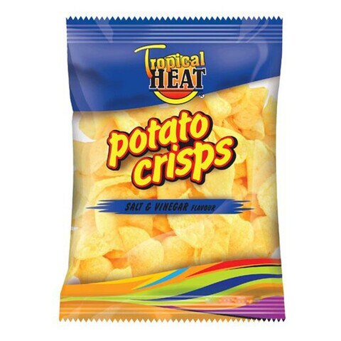 Buy Tropical Heat Snacks Salt & Vinegar Crisps 100G Online - Carrefour ...