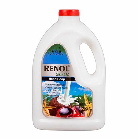 Renol Senses Hand Wash, Coconut - 3.2 Liter price in Egypt | Carrefour ...