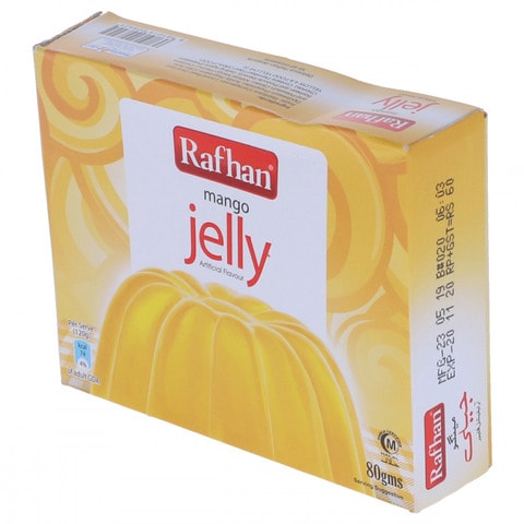 Buy Rafhan Dessert Mango Jelly 80 gr Online | Carrefour Pakistan