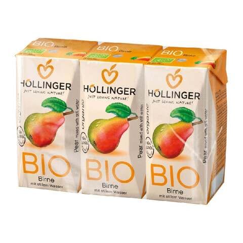 Hollinger Bio Organic Pear Juice 200ml Pack of 3 price in UAE ...