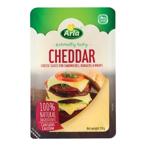 Buy Arla Cheddar Cheese Slices 150G Online - Carrefour Kenya