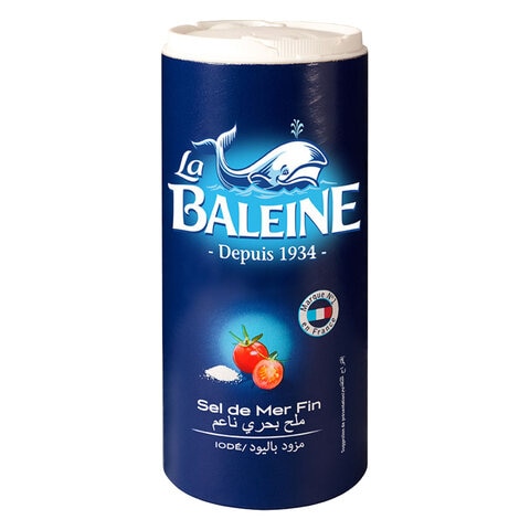 Buy La Baleine Fine Iodized Sea Salt 600g Online - Carrefour Kenya