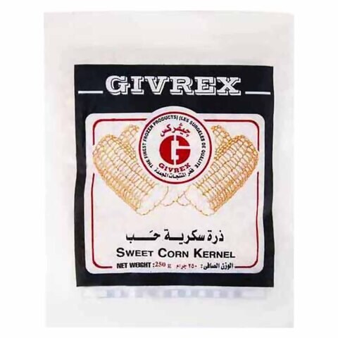 Givrex Sweet Corn Kernel - 250 Gram price in Egypt | Carrefour Egypt ...