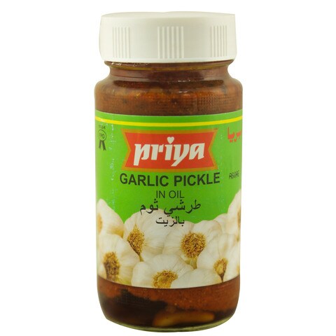 Priya Garlic Pickle 300g price in UAE | Carrefour UAE | supermarket kanbkam