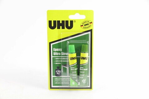 UHU SUPER GLU EPOXY ULTRA STRONG 2X10ML price in Kuwait | Carrefour ...
