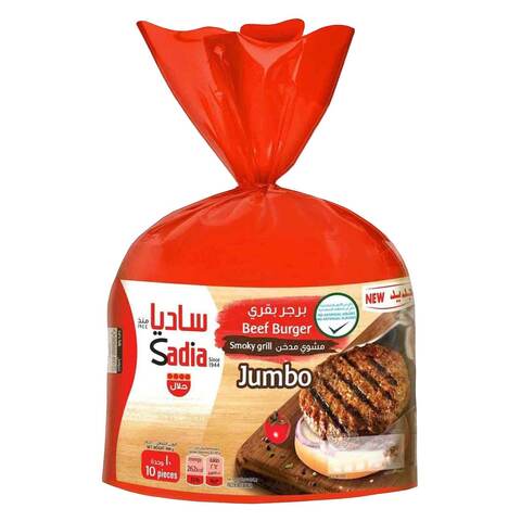 Sadia Jumbo Smoky Grill Beef Burger 1000g price in Kuwait | Carrefour ...