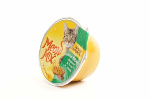 MEOW MIX WITH REAL CHICKEN LIVER IN SAUCE CAT FOOD 78G price in Kuwait ...