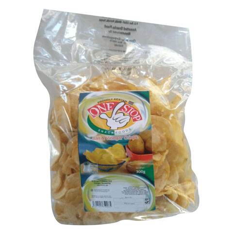 Buy One Stop Salt And Vinegar Potato Crisps 300g Online - Carrefour Kenya