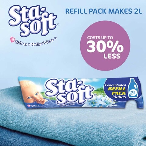 Buy Sta Soft Spring Fresh 500ml Refill Pack Fabric Softener Online ...