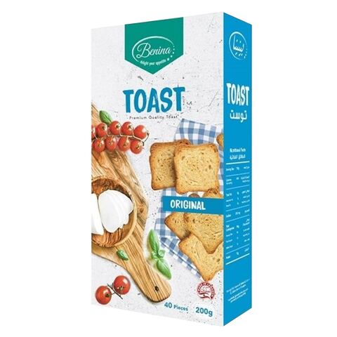 Benina Original Bread Toast 200g price in Kuwait | Carrefour Kuwait ...