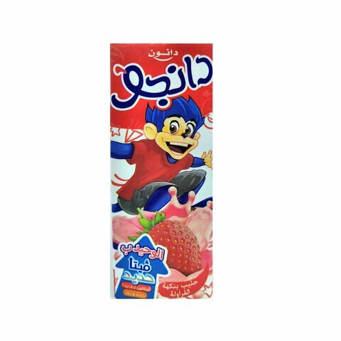 Danone Dango Strawberry Milk - 190 ml Online | Carrefour Egypt