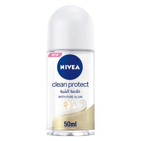 NIVEA FRESH CLEAN PROTECT WITH PURE ALLUM ANTI PERSPIRANT 48H ROLL ON ...