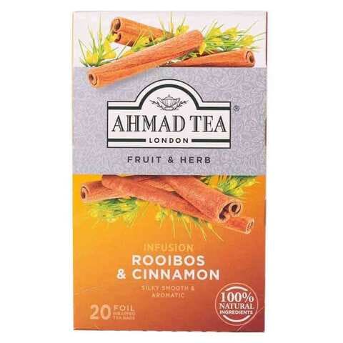 Ahmad Tea Rooibos and Cinnamon - 20 Tea Bags price in Egypt | Carrefour ...