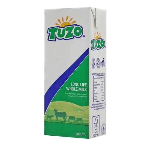Buy Tuzo Uht Who/Milk Strawberry Flavor 250Ml- Long Life Online ...