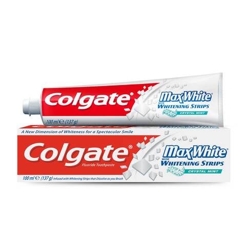 Colgate Toothpaste Max White Crystal 100ml price in Saudi Arabia ...
