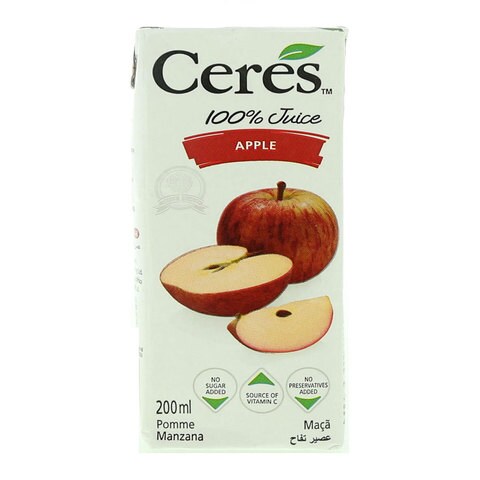 Ceres Apple Juice 200ml price in UAE | Carrefour UAE | supermarket kanbkam
