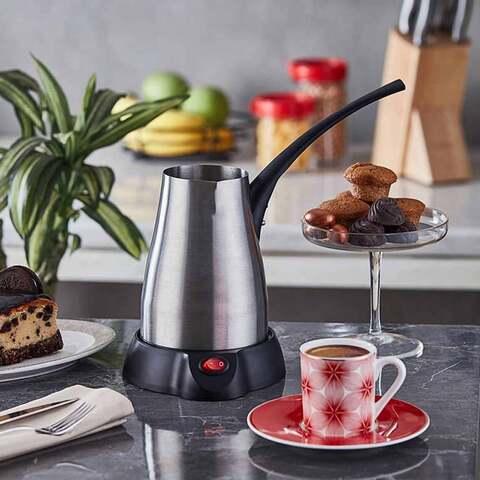 Samix coffee kettle 1000 watts - Inox - Leaders Center