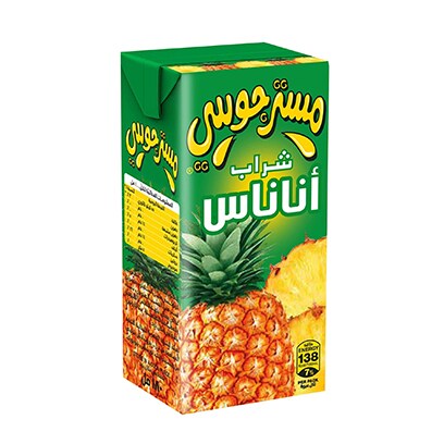 Buy Mr Juicy Pineapple 1L Online - Shop Beverages on Carrefour Lebanon