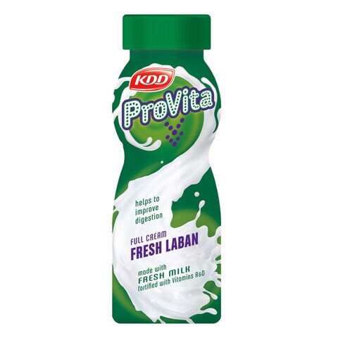 KDD Provita Full Cream Fresh Laban 180ml price in Kuwait | Carrefour ...
