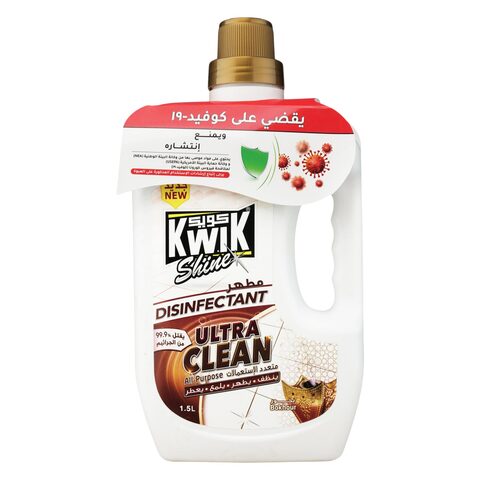 KWIK SHINE DISINFECTANT ULTRA CLEAN BOKHOUR 1.5L price in Kuwait ...
