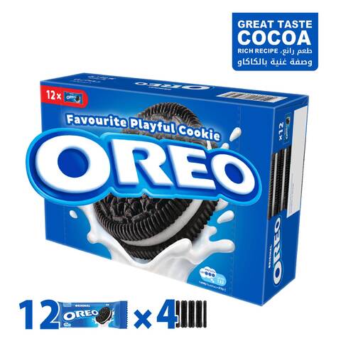 Oreo - Original Sw Biscuit 12x36.8g Online | Carrefour KSA