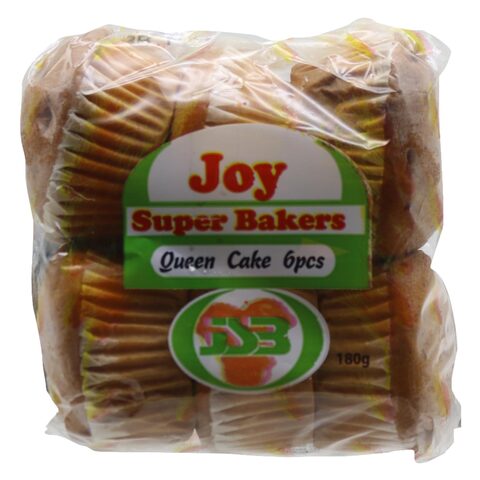Buy Joy Super Bakers Queen Cake 180g (6 Pieces) Online - Carrefour Kenya