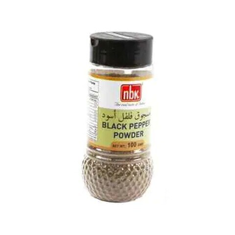 Nbk Black Pepper Powder 100g price in Kuwait | Carrefour Kuwait ...