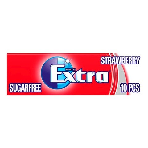 Wrigleys Extra Strawberry Chewing Gum 14g price in UAE | Carrefour UAE ...